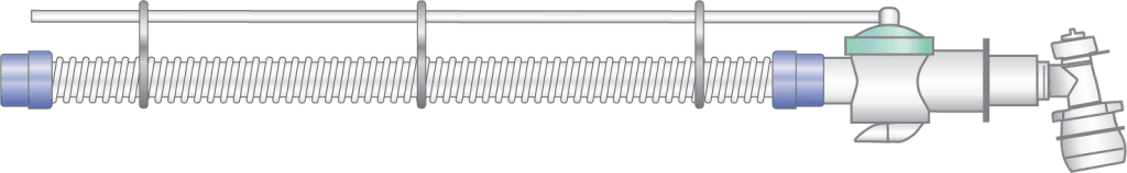 15mm Smoothbore Circuit with Active Exhalation Valve - Breas